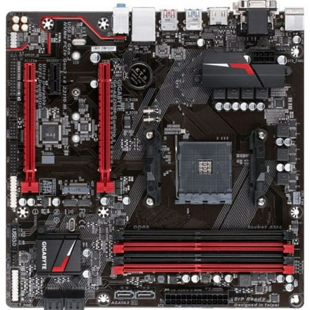 Gigabyte Ultra Durable GA-AB350M-Gaming 3 Desktop Motherboard - AMD ...