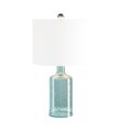 Lavish Home Modern Coast Glass Table Lamp for Bedroom, Living Room and ...