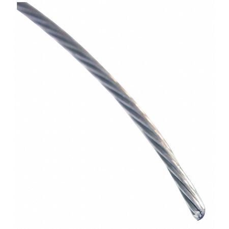 INDUSCO 20501030 Cable,1/8",1x7",Iron Seizing Wire x250ft - Walmart.com