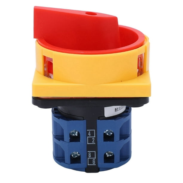 Cam Selector Switch, AC240V 440V 25A Selector Switch Padlockable for ...