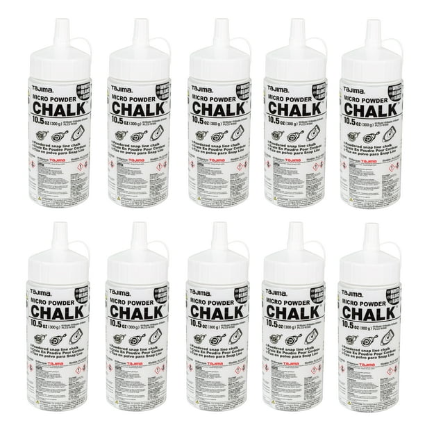 Tajima PLC2-W300 Micro Chalk Ultra-Fine Chalk 300g / 10.5 oz. Easy-fill ...
