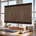 Brown Zebras Striped TV Dust Cover,Stretchable TV Screen Desktop ...