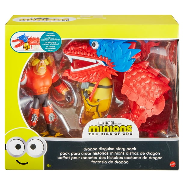 Minions Dragon Disguise Dragon Story Pack Action Figure Two-Pack For ...