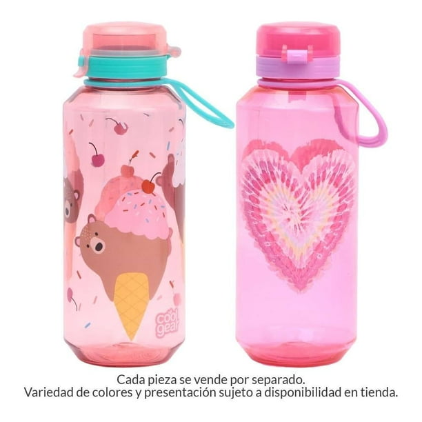 Botella Cool Gear Niña Tapa y Asa Plástico 473 ml Varios Modelos 1 ...