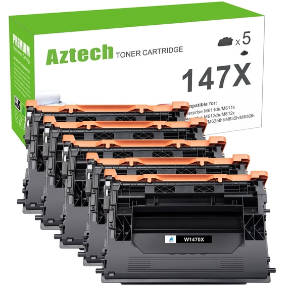 A Aztech Compatible for HP 147X Black High-yield Toner Cartridge ...