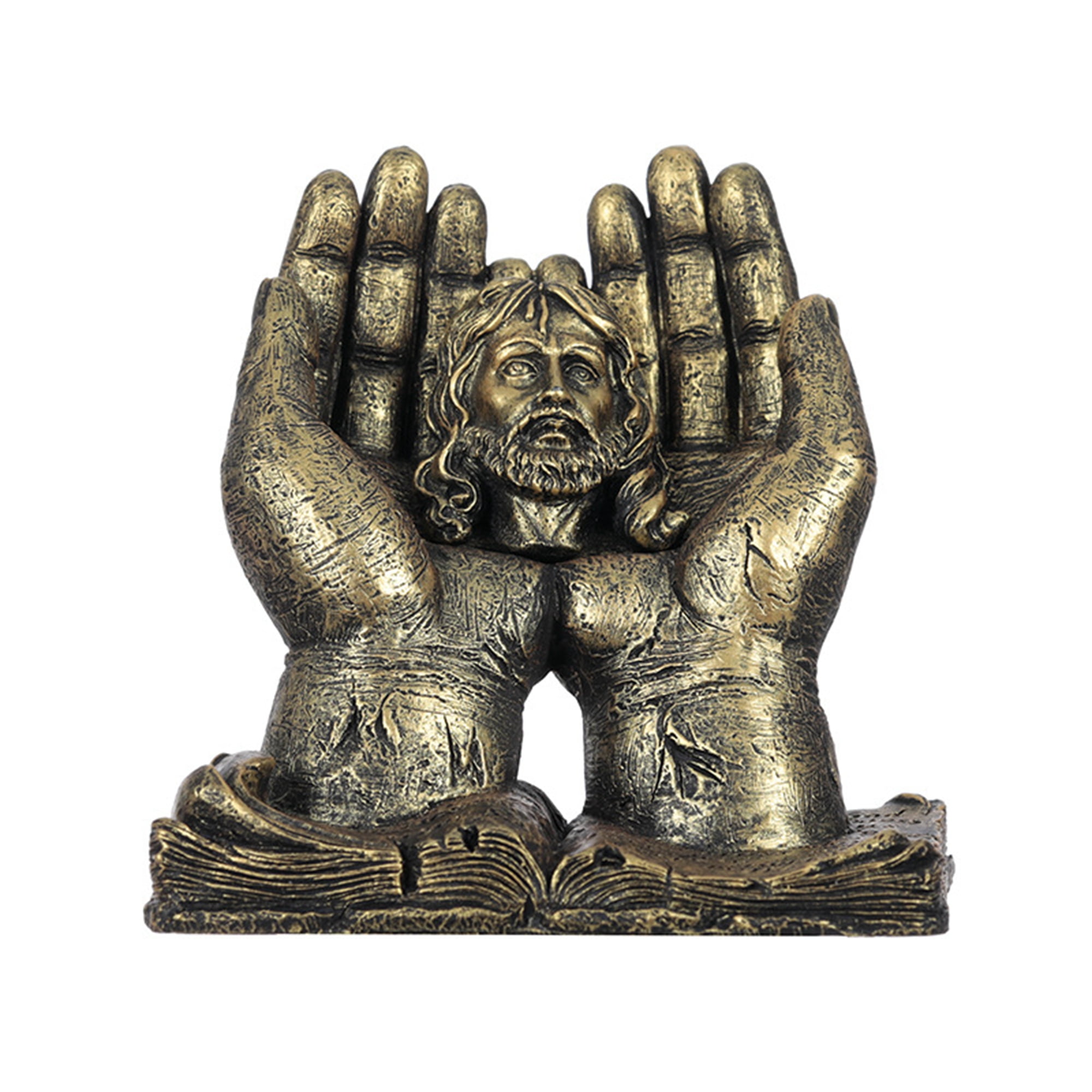 Franhais Hand of God Art Statue Resin Desk Figurine Sculptures ...