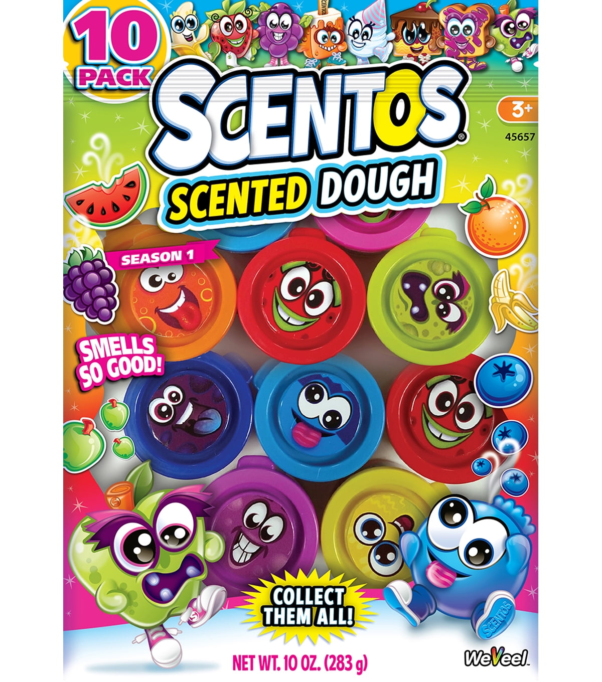 Scentos 10ct Scented Dough With Tools - Walmart.com