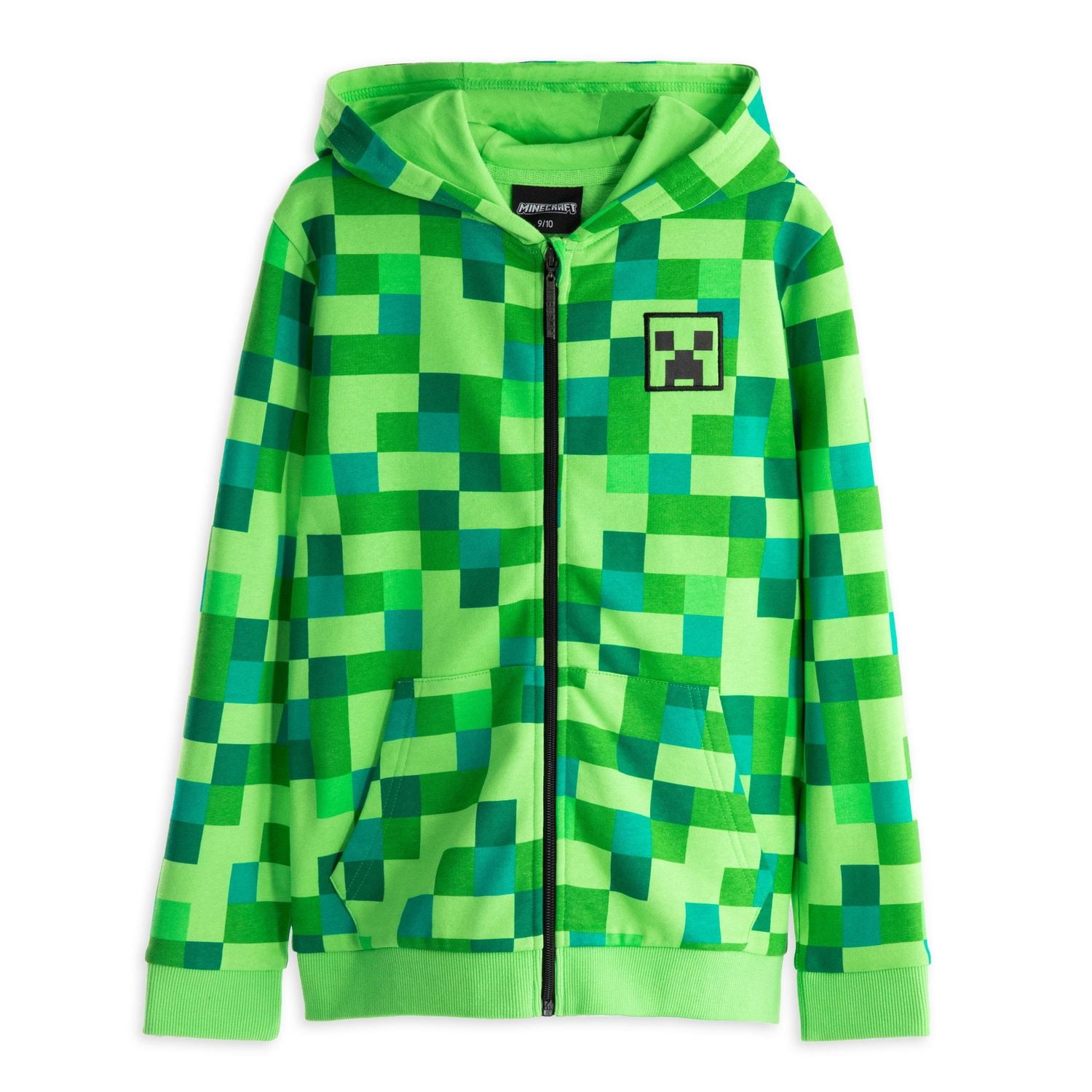 Click here for Minecraft Childrens/Boys Creeper Character Hoodie... prices