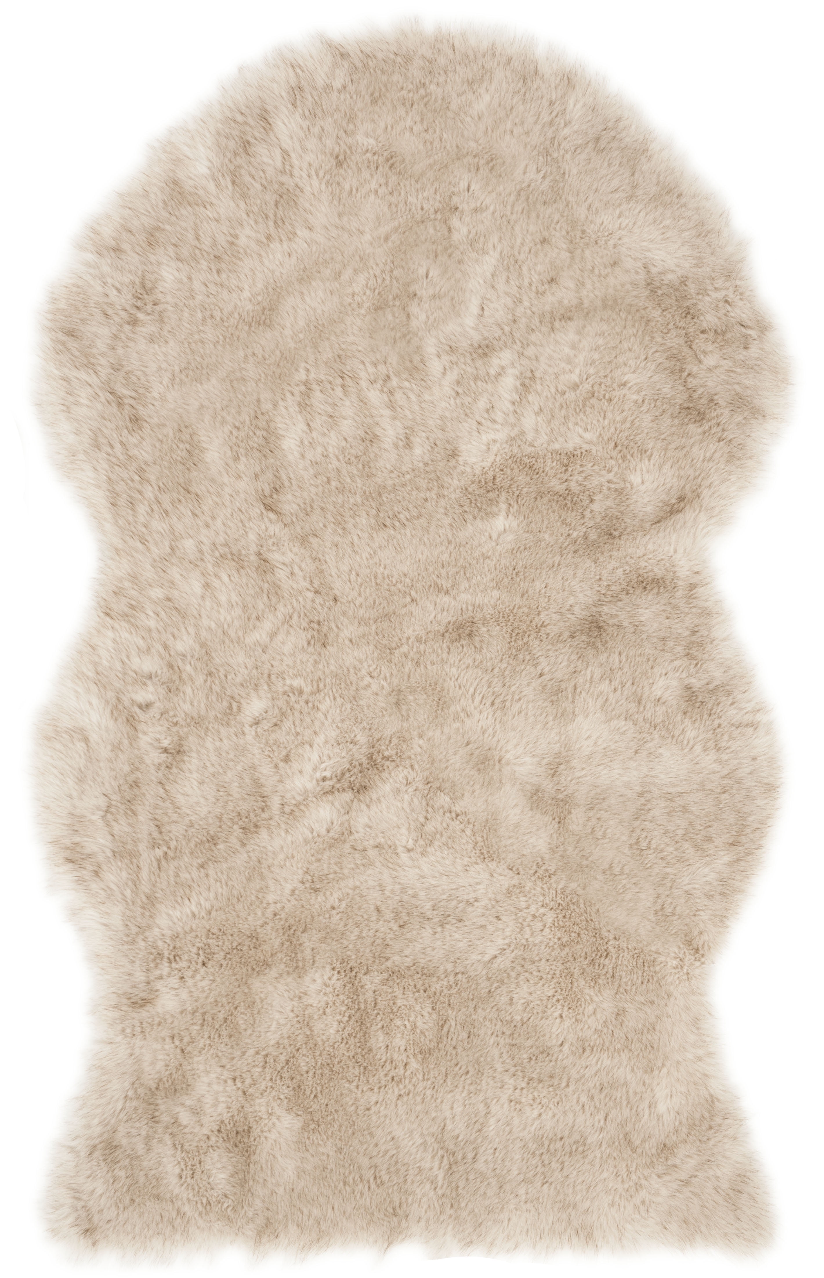 Safavieh Faux Sheep Skin Clyde Solid Area Rug - Walmart.com