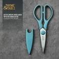 Thyme & Table Stainless Steel Kitchen Shears with Sheath Blue, Kitchen ...