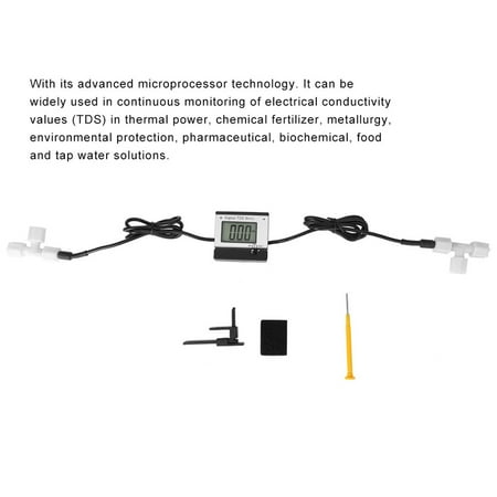 TDS Analyzer Meter, TDS Detector, 0-1999ppm With Bracket For Tap Water ...