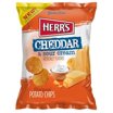 Herr's Cheddar & Sour Cream Ridged Potato Chips, 24-Pack Case 2.75 oz ...