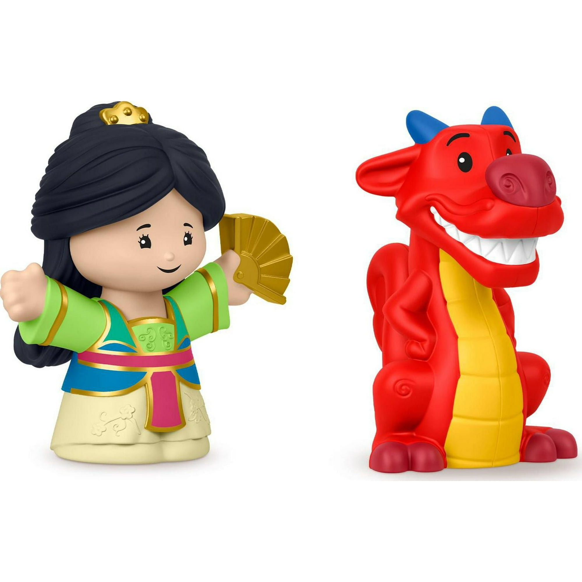 Click here for Disney Princess Mulan & Mushu Little People Figure... prices