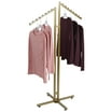 SSWBasics 4 Way Adjustable Apparel Clothing Display Rack with Straight ...