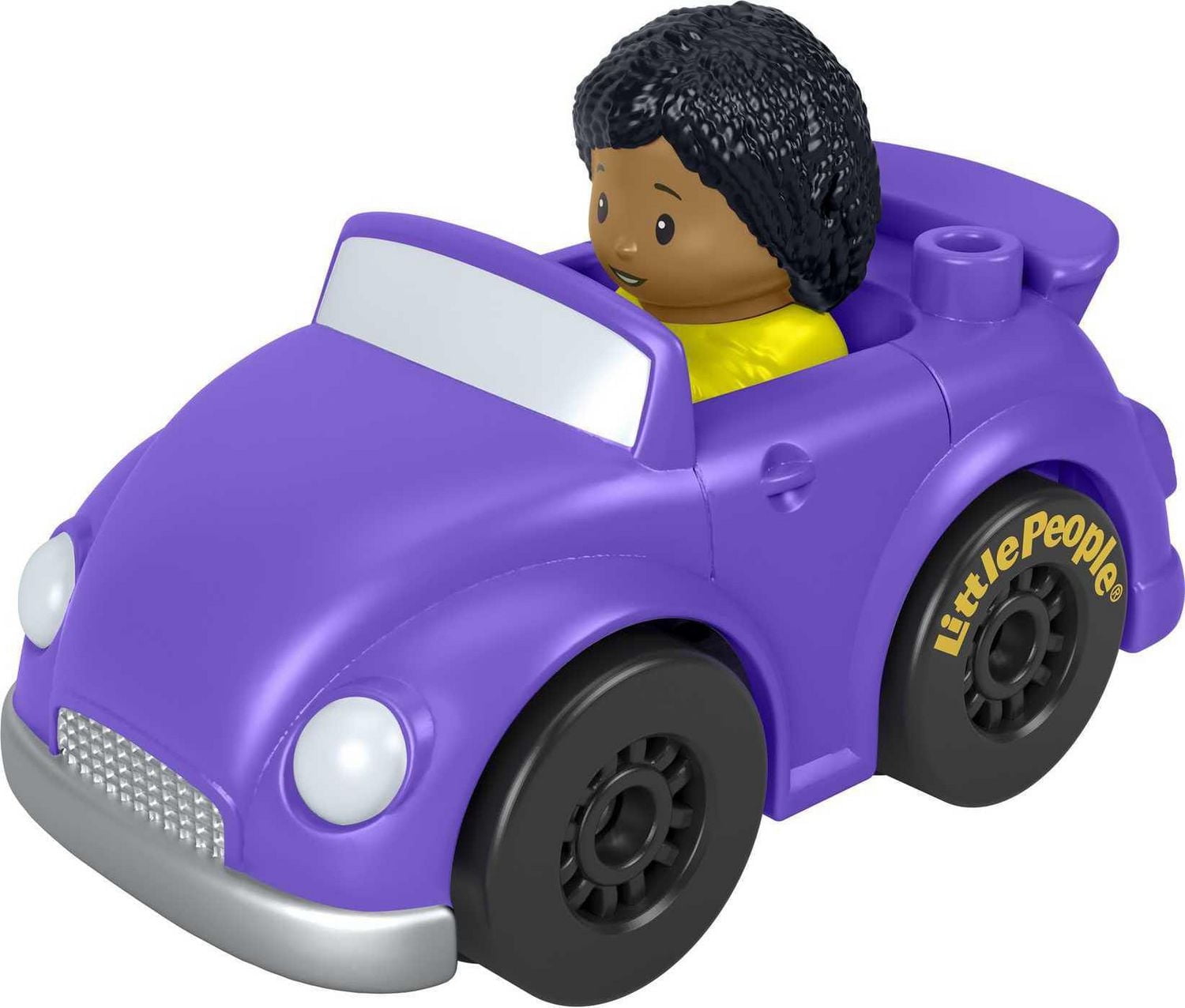 Fisher-Price Little People Wheelies Purple Convertible Push-Along ...