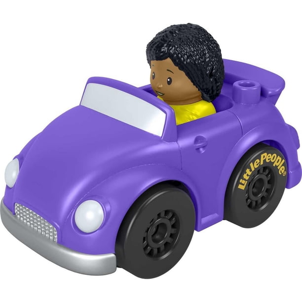 Fisher-Price Little People Wheelies Purple Convertible Push-Along ...