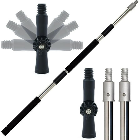 Docazoo DocaPole 6 - 24 foot Extension Multi-Purpose Telescopic Pole ...
