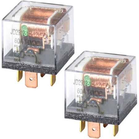 Car Relay 12 Volt 60 APM, Relay 4 Pin, Relay with Waterproof ...
