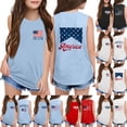 CCRFTGI Cute Tank Tops for Kids Girls Size 7 250 Anniversary USA Flag ...