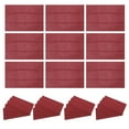 Dark Red Disposable Banquet Napkins Soft Tear Resistant Paper Napkins ...