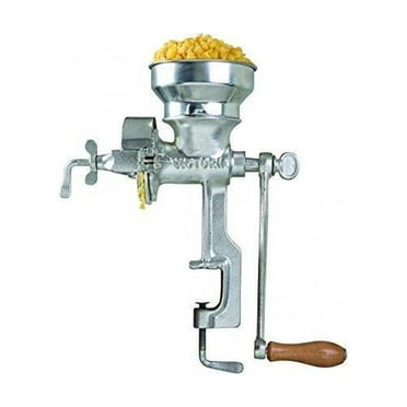 Cast Iron Manual Crank Corn Grain Grinder 14' Tall & 5' Hopper ...