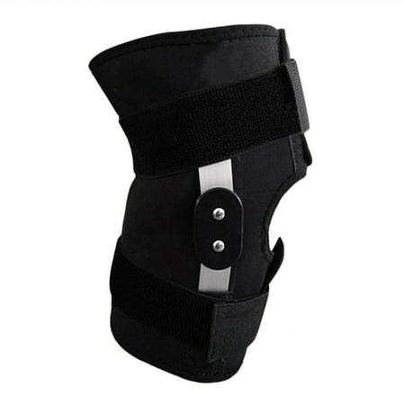 Adjustable Hinged Full Knee Support Brace Knee Protection Sport Injury ...