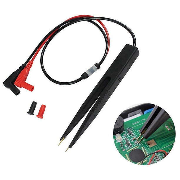 SMD SMT Chip Test Clip Lead Probe LCR Test Clip Electrician Meter ...