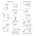 Ceiling Mounted Curtain Rod Brackets Heavy Duty Ceiling Bracket