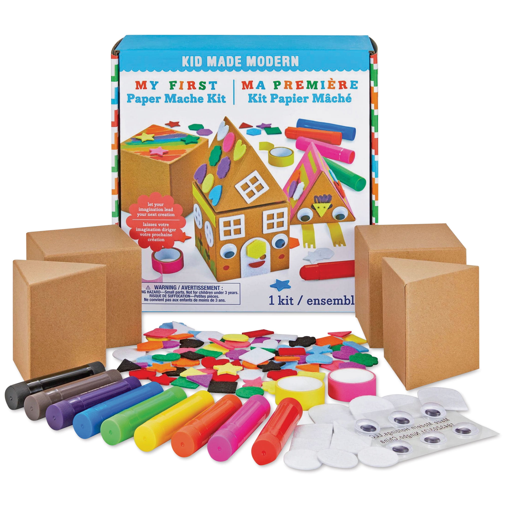 Kid Made Modern My First Paper Mache Kit - Walmart.com