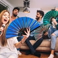 Clapping Fans for Line Dancing, 2025 Popping Hand Fan - Large ...