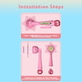 Automatic Bubble Wand with Dreamy Lights, 10-Hole Electric Bubble ...