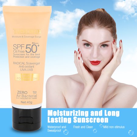 Sunscreen Sun Protection Cream SPF50++ Sunscreen Cream Sun UV Radiation Protection Block Moist ...