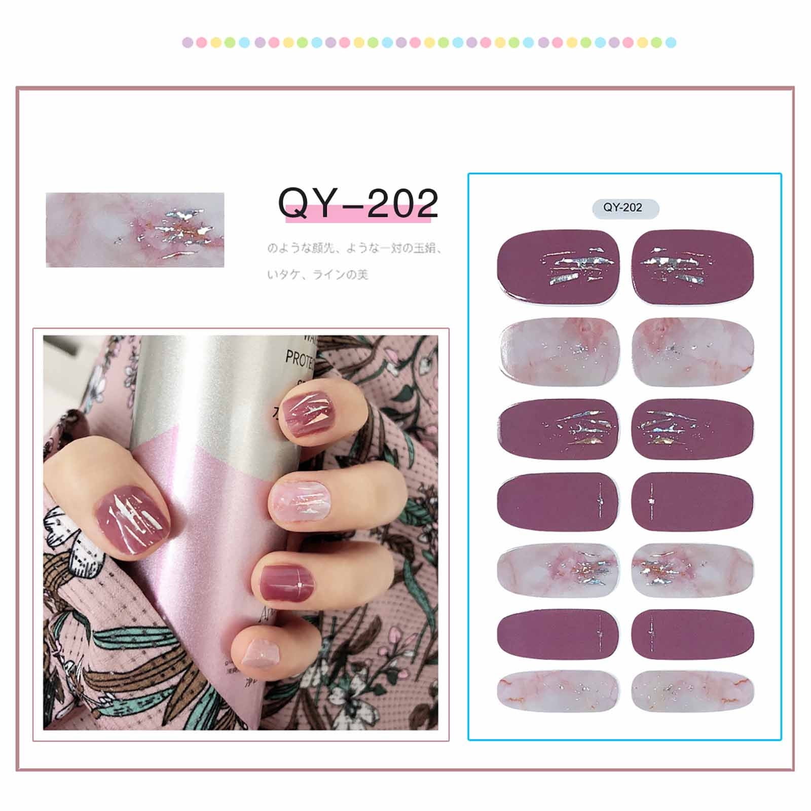 Click here for Wreesh Butterfly Nail Sticker Full 3d Gradient Fin... prices
