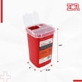 Needle Disposal Containers Home Sharps Container Small Sharps Waste Bin ...