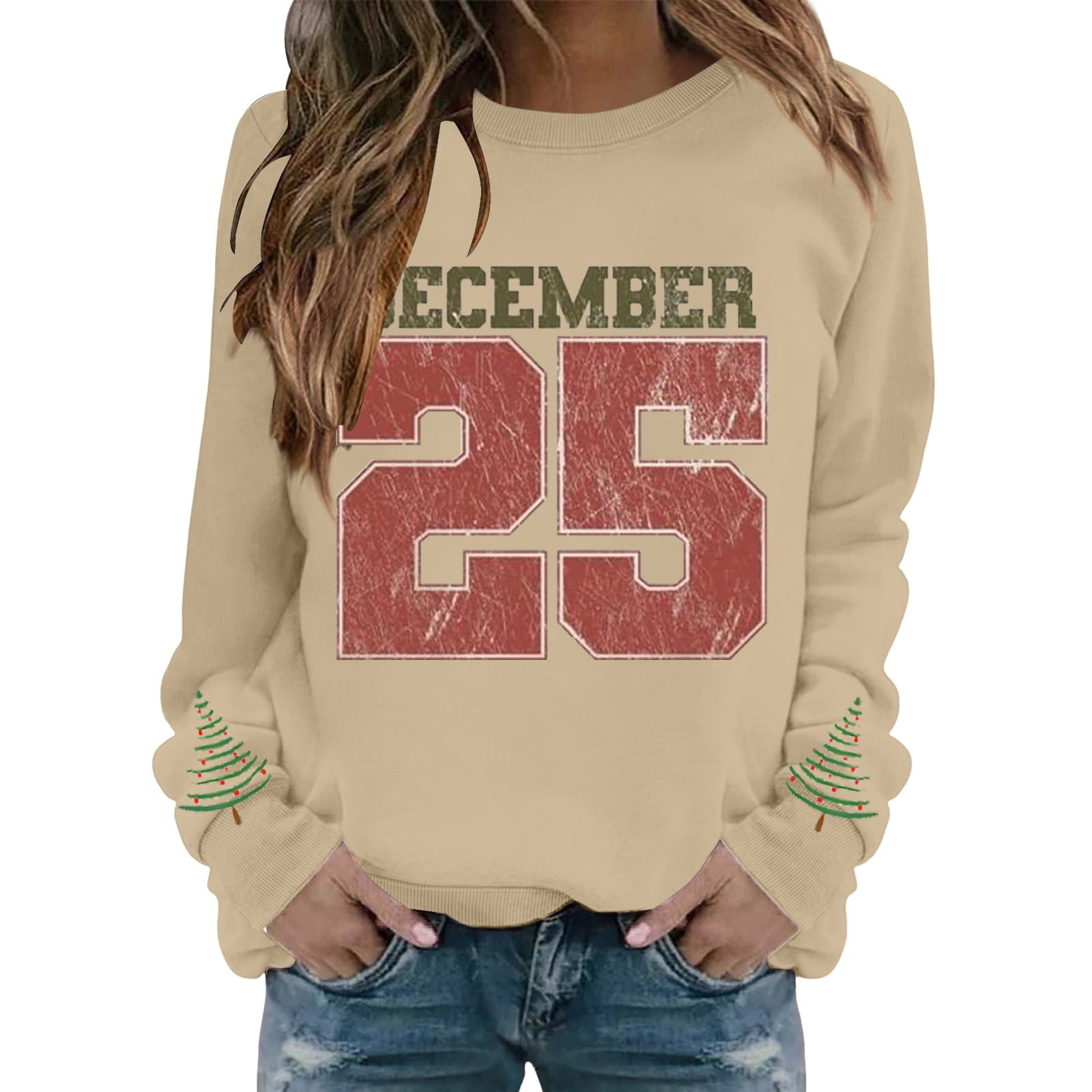 Click here for Zhenhongyql Womens Christmas Graphic 25 December C... prices