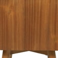 Edgemod Dorsey Acacia Wood Finish Night Stand with Drawer - Walmart.com