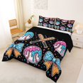 Castle Fairy Ice Cream Baseball Queen Comforter Set 3 Pieces, Cartoon ...