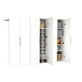 Free Shipping! Prepac HangUps 90" Storage Set J, 3 Pieces, White ...