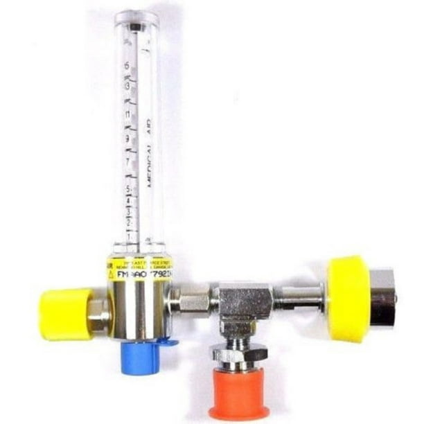 Amvex 15LPM Air Flowmeter FM-15UA-DHPT Handtight Power Take Off 0-15 ...
