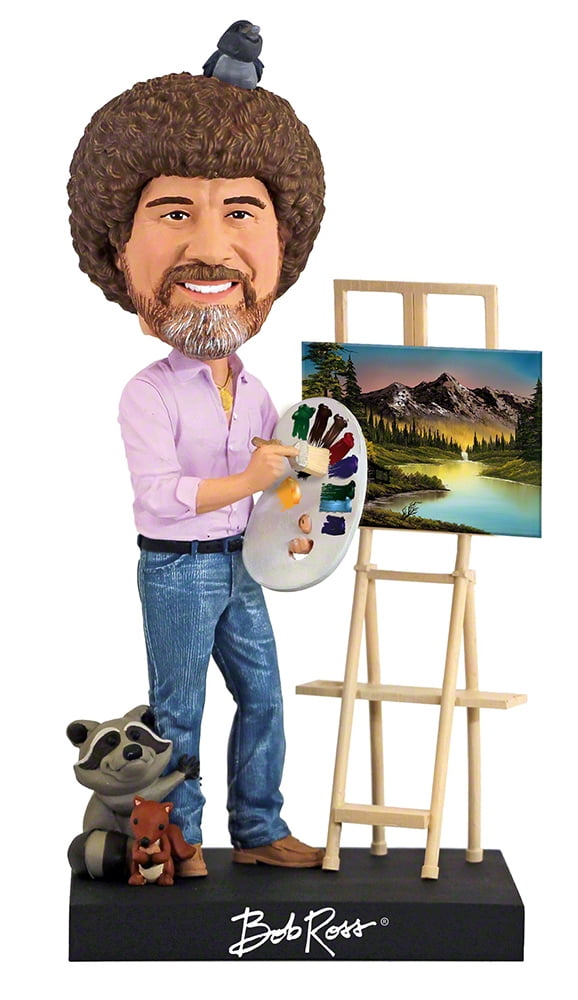 Royal Bobbles Bob Ross Bobblehead - Walmart.com