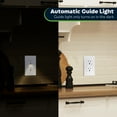 TOPGREENER LED Guide Light Receptacle with Automatic Daylight Sensor ...