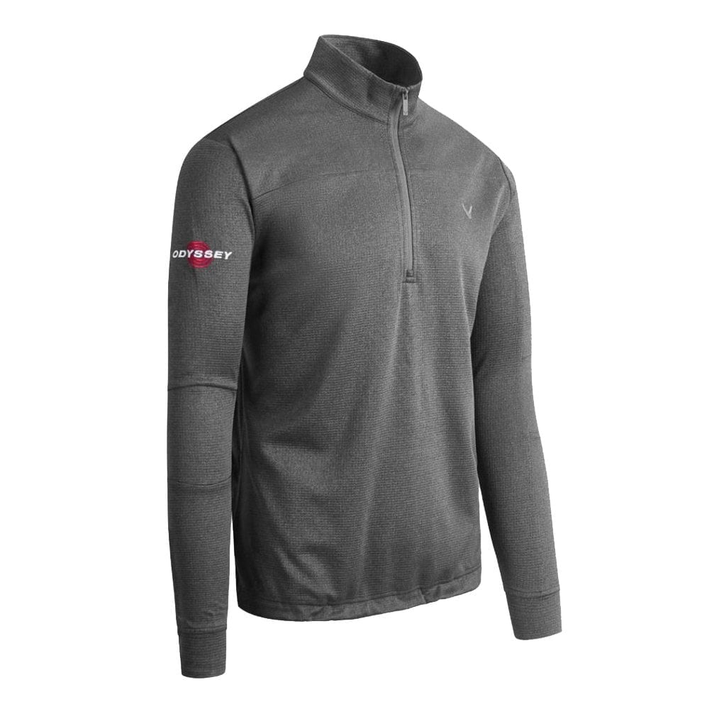 Callaway ODYSSEY WAFFLE 1/4 ZIP FLEECE CASTLEROCK HEATHER XL - Walmart.com