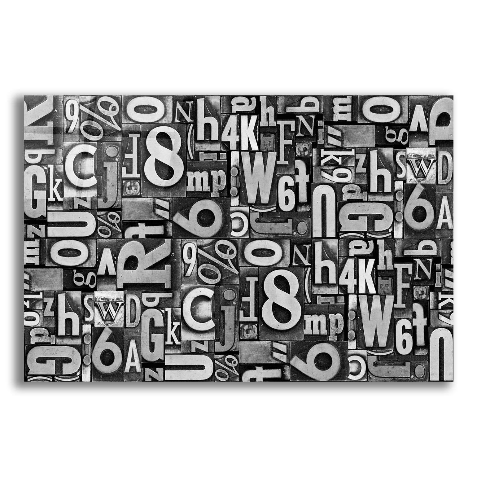 Epic Art 'Typography Photography repeat 1' by Holli Conger, Acrylic ...