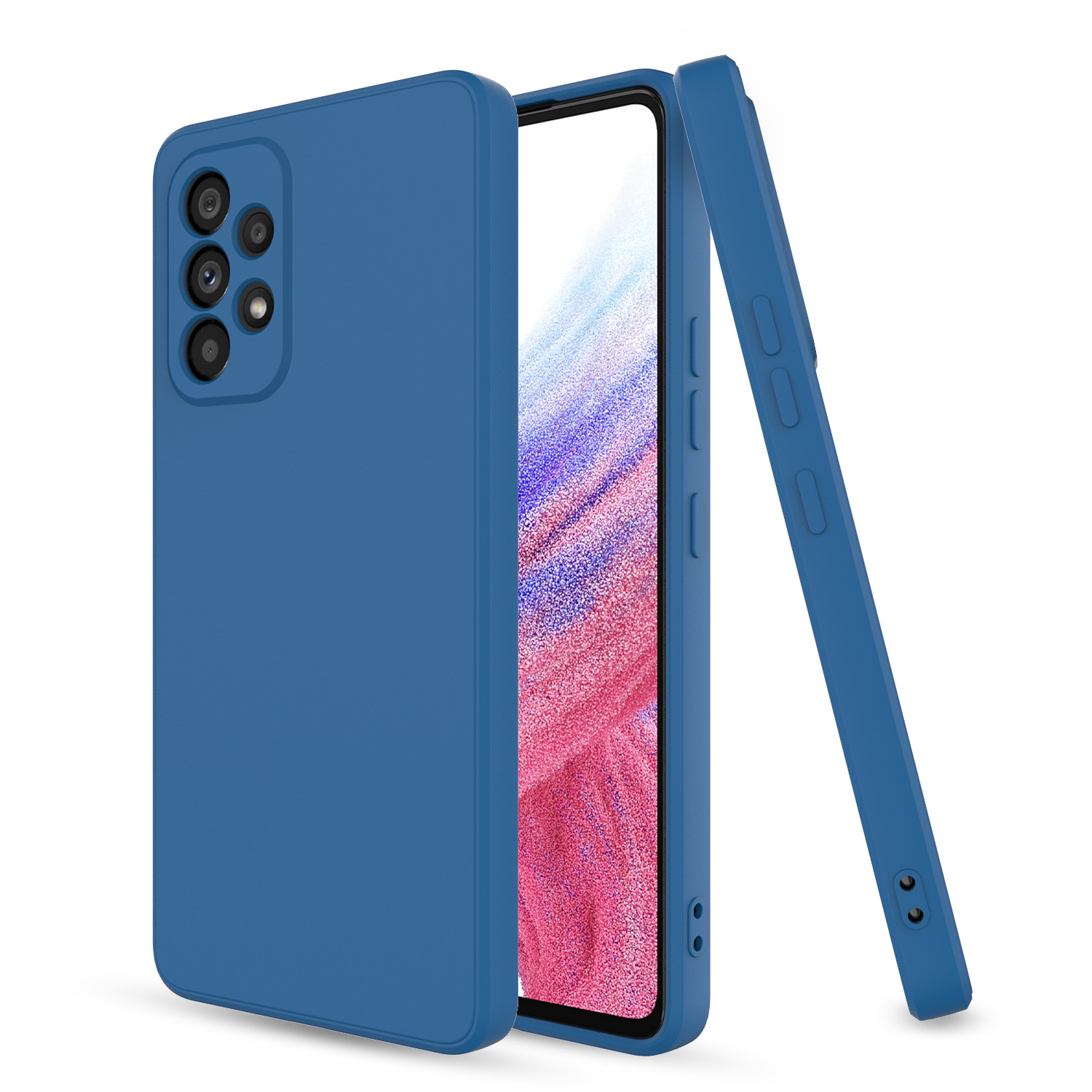 Elegant Choise Phone Case for Samsung Galaxy A53 5G Liquid Silicone Protective Cover - Walmart.com