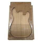 African Swamp Ash/Ayous Electric/Bass Guitar Single Piece Wood Body ...