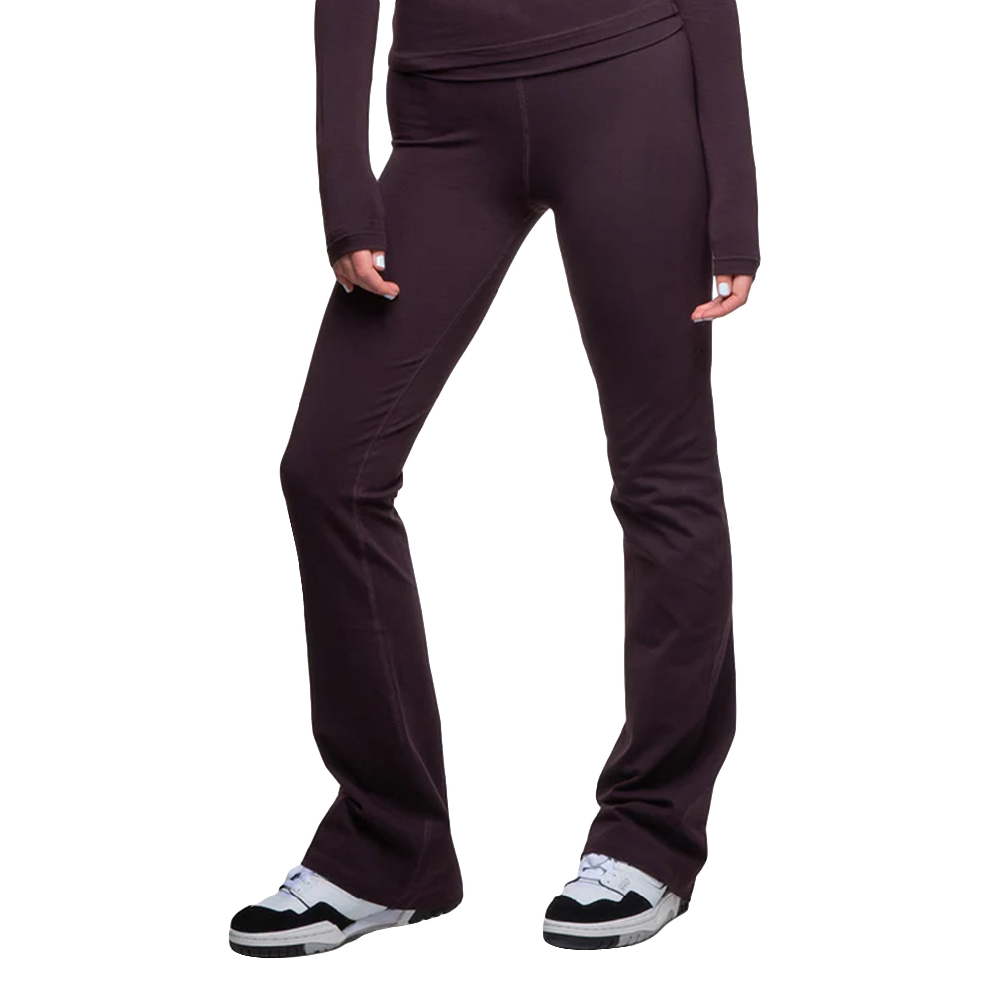 Click here for Gupgi Women Flare Leggings Solid Color Basic Yoga... prices