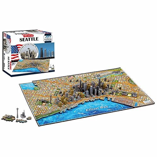 4D Cityscape Seattle Time Puzzle (1100+ Pieces) - Walmart.ca