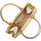 Brahmin Caroline Multi Abalone Pink/Green/Blue/Orange Satchel - Walmart.com
