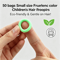 TUWAFE 2026 New 50 Bags Small Size Fluorescent Color Children'S Hair ...