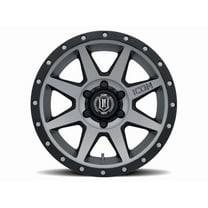 ICON Alloys Rebound HD, Titanium, 18 x 9 / 8 x 6.5, 12mm Offset, 5.25 ...